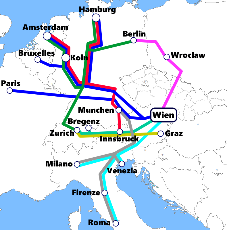 Nightjet ‣ ヨーロッパ鉄道チケットセンター