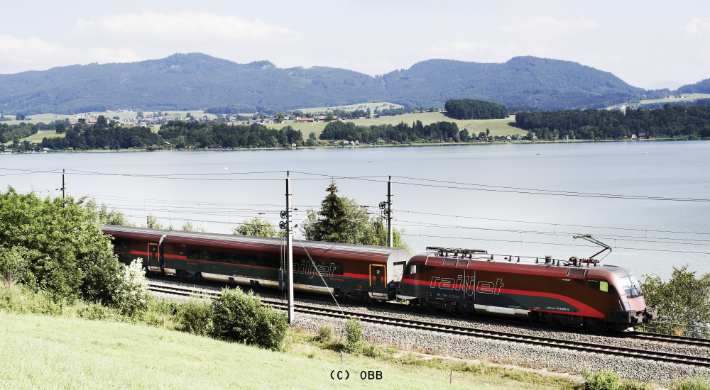 OBB Railjet予約｜サービス｜座席表 ‣ ヨーロッパ鉄道チケットセンター
